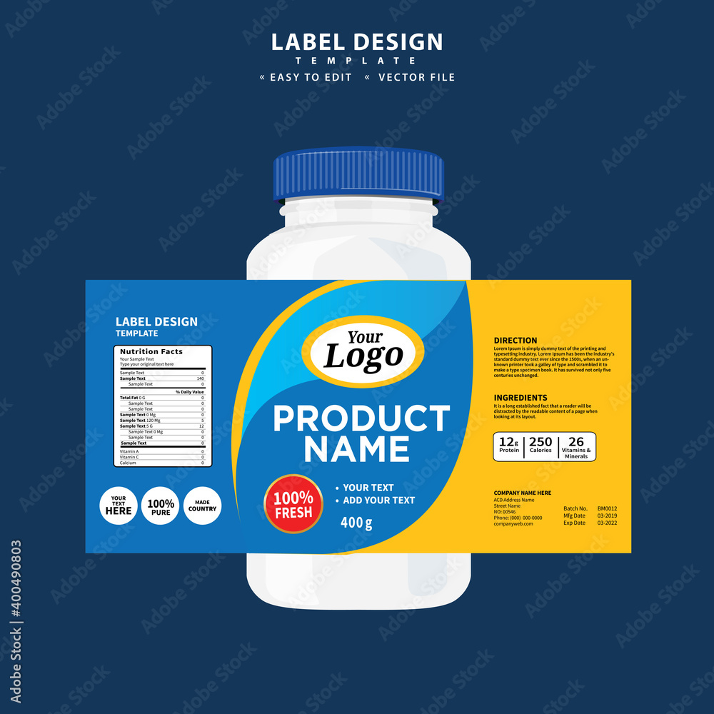 Cleaner, laundry detergent bottle label, toilet or sink cleaner ...