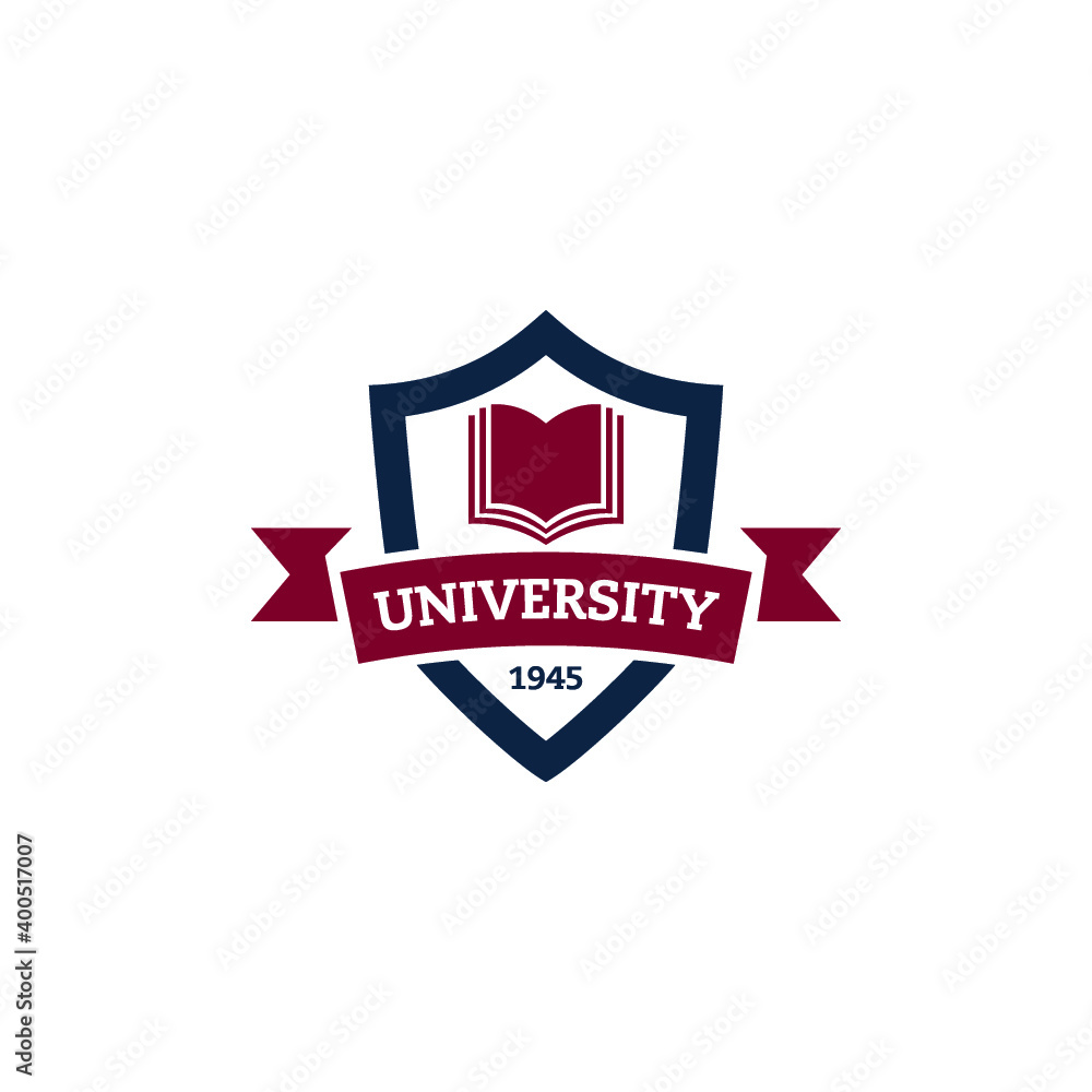 Vetor de Education Logo Design. Academic campus logo design template ...