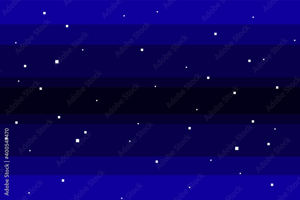 Pixel 80s Retro Wave Sci-Fi Background with Sunrise or Sunset. Pixel ...