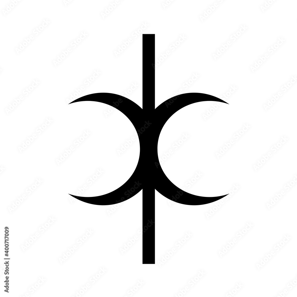 The five fingered hand of Eris symbol icon Stock Illustration | Adobe Stock