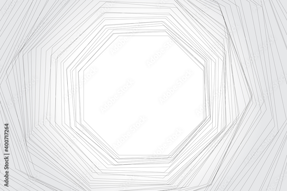 Line 3D Abstract White Background Stock Vector | Adobe Stock