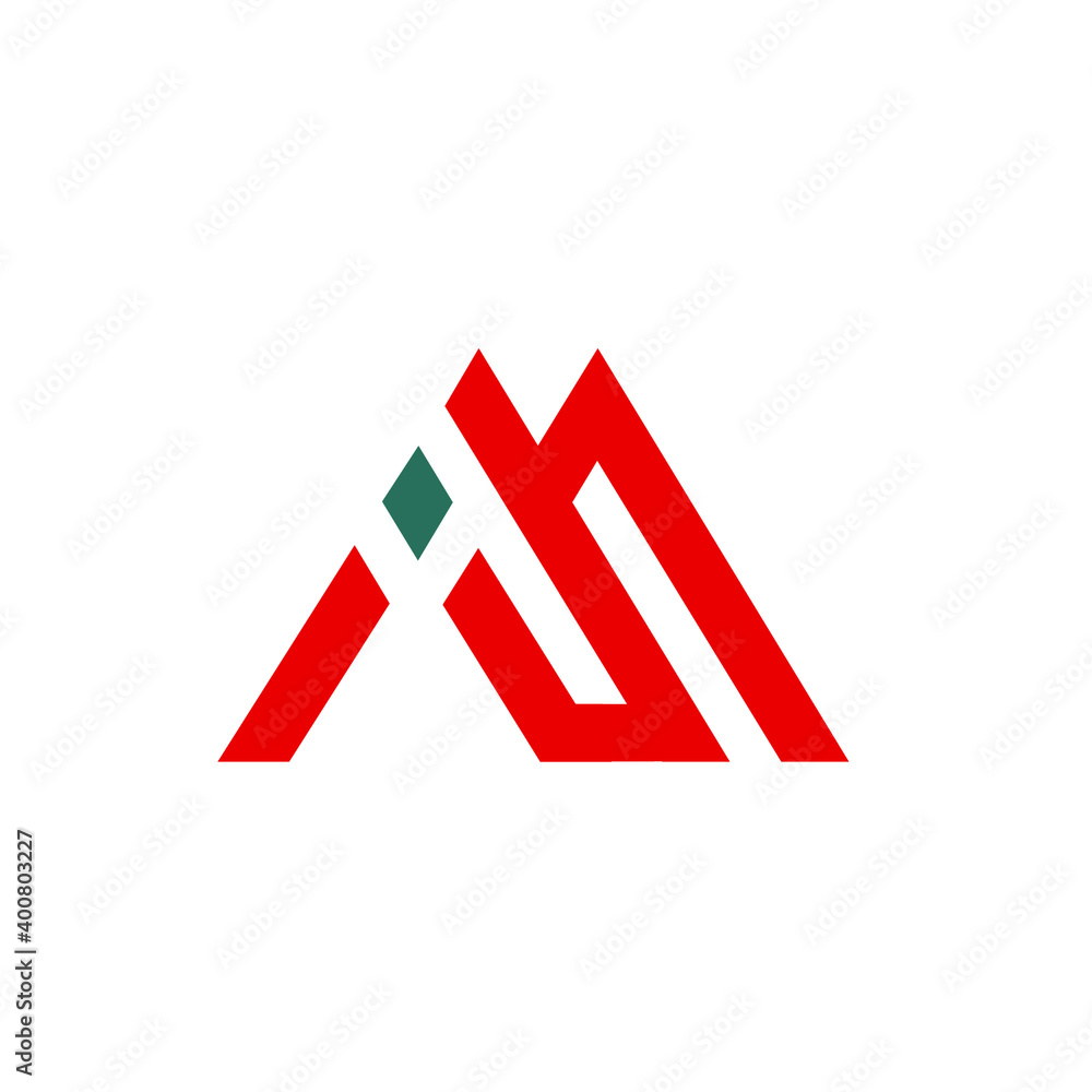 MI logo Stock Vector | Adobe Stock