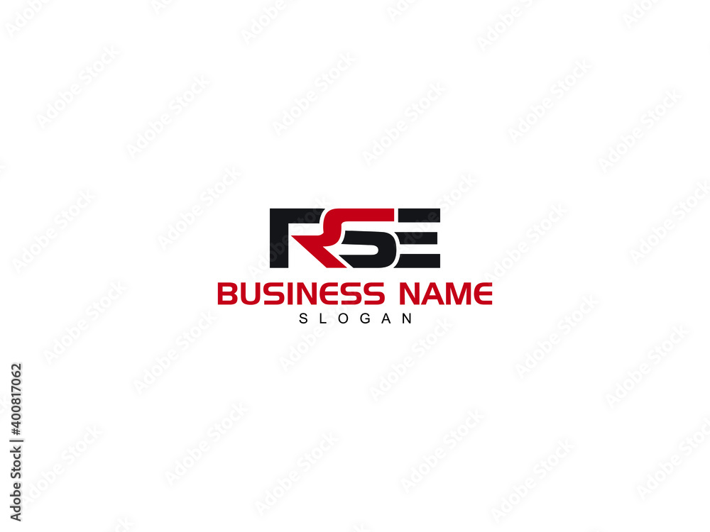 RSE Letter Logo, rse logo image design Stock Vector | Adobe Stock