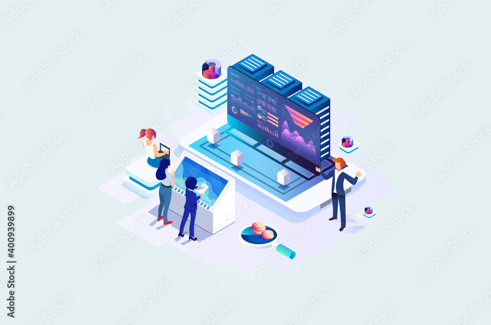 Modern isometric data collection, analysis graph and online computing ...