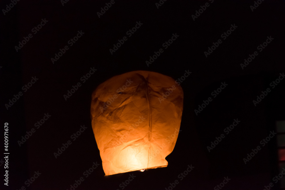chinese tukkal(hot air balloon) in the Makar Sankranti festival of ...