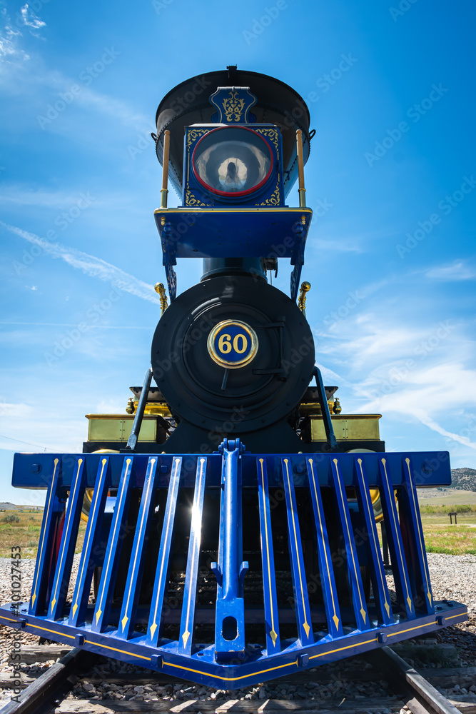 Little Blue Engine That Could Stock Photo | Adobe Stock