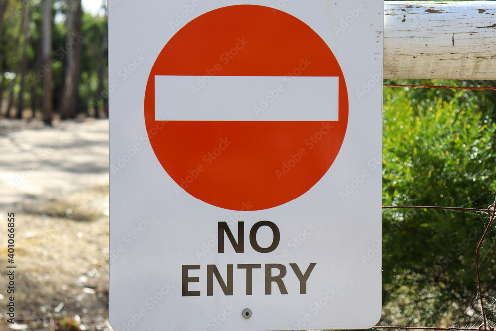 no entry sign Stock Photo | Adobe Stock