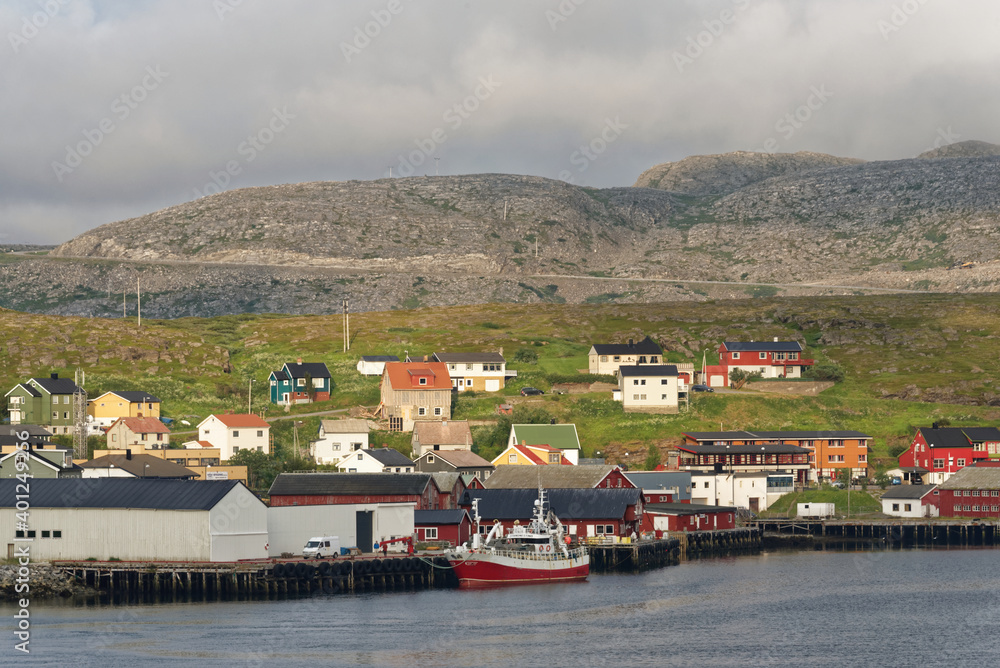 Norwegen . Mehamn Stock Photo | Adobe Stock