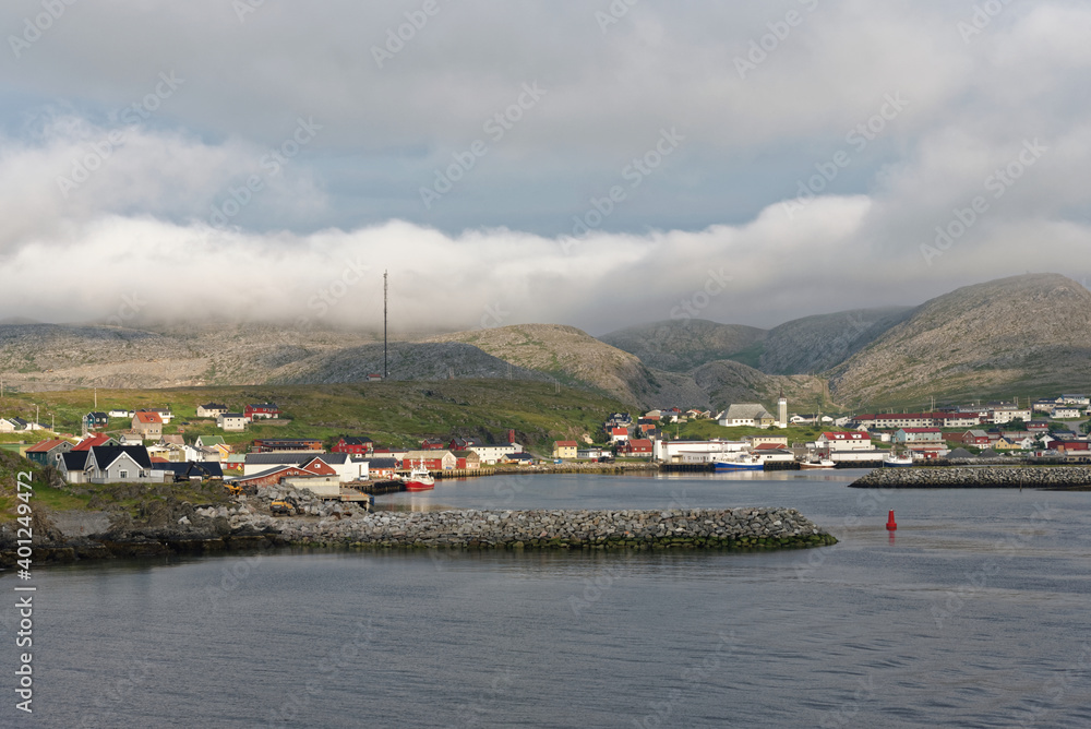 Norwegen . Mehamn Stock Photo | Adobe Stock