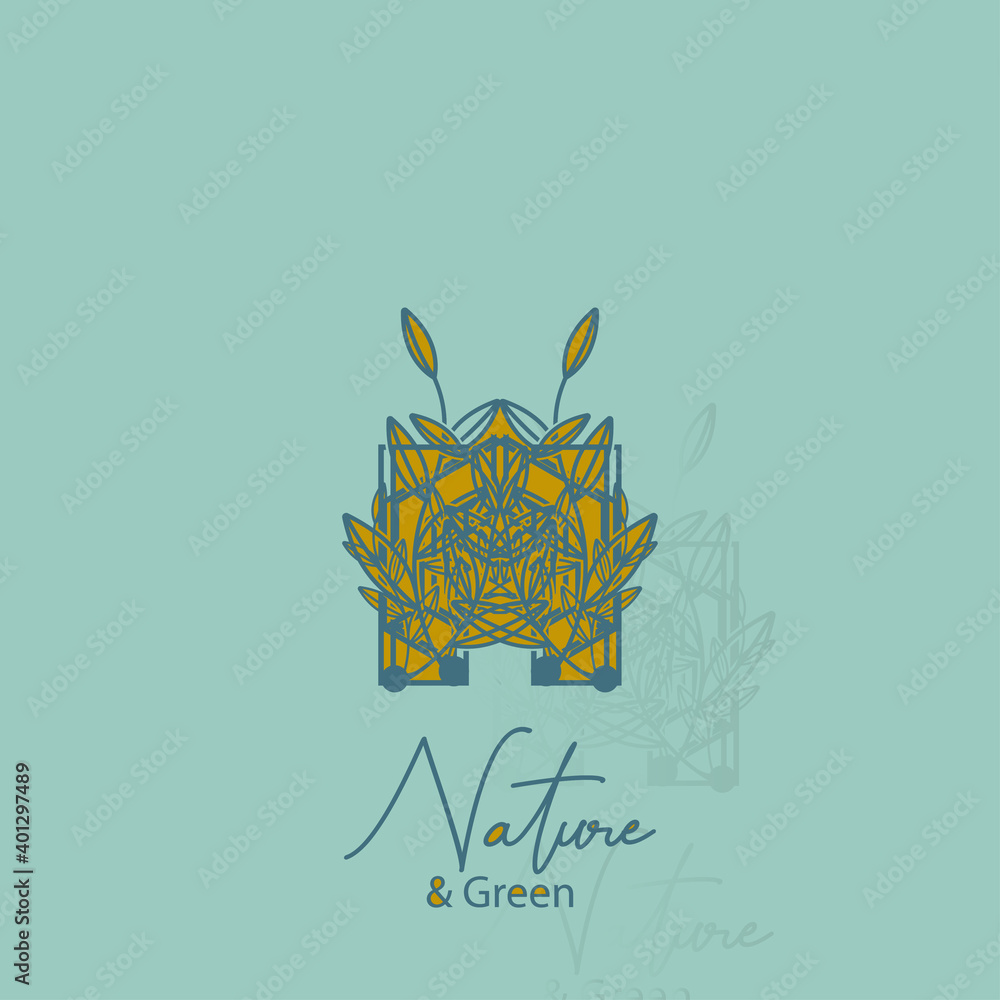 nature logo, nature, health and natural logos are contained in this ...