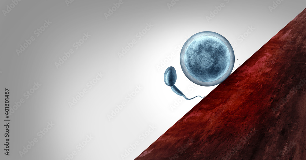 Afraid of fatherhood or male infertility disorder with trouble ...