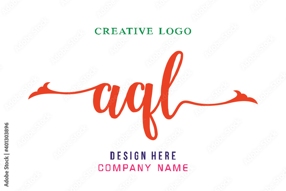 AQL lettering logo is simple, easy to understand and authoritative ...
