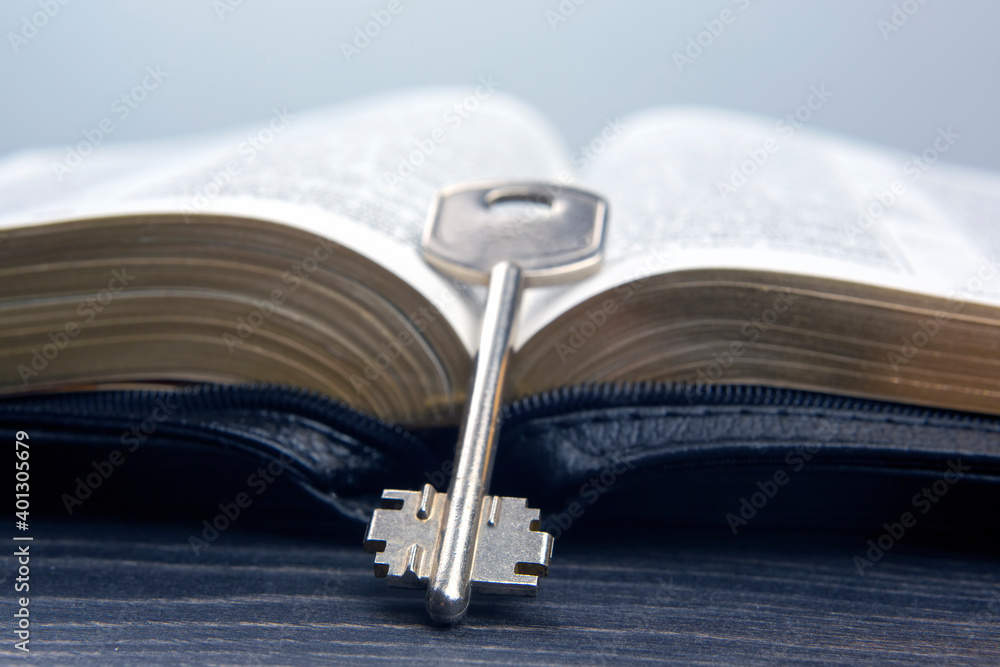 Key and open textbook of life. The book is the key and opening to ...