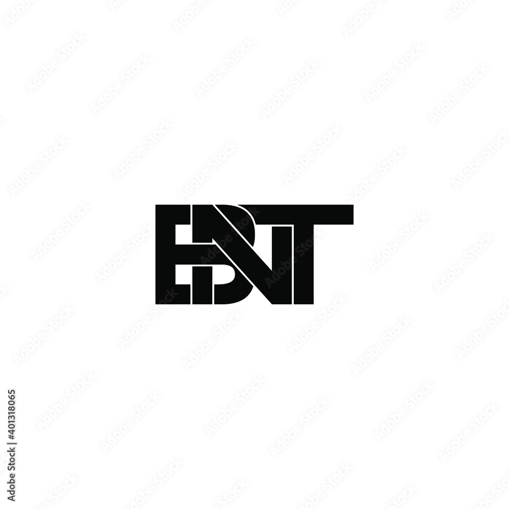 bnt letter original monogram logo design Stock Vector | Adobe Stock