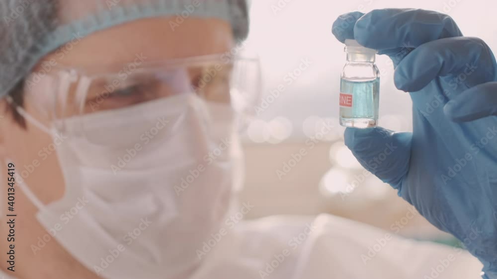 immunization vaccine ampoule vaccination treatment vaccine Covid-19 ...