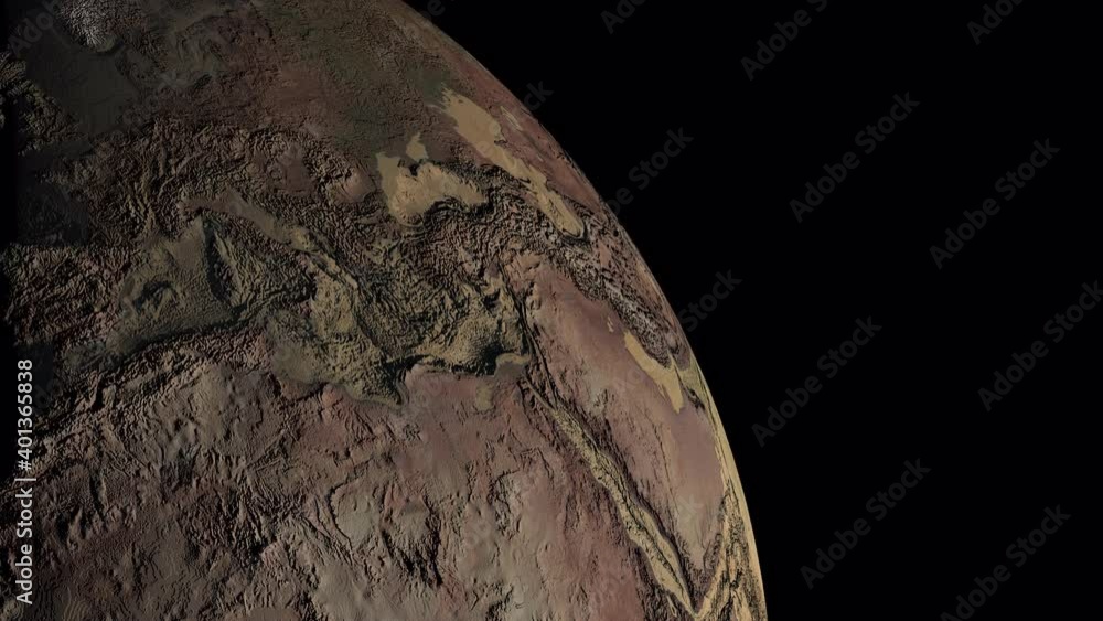 Scene of Earth without water. Global Warming. Soil world. Middle East ...