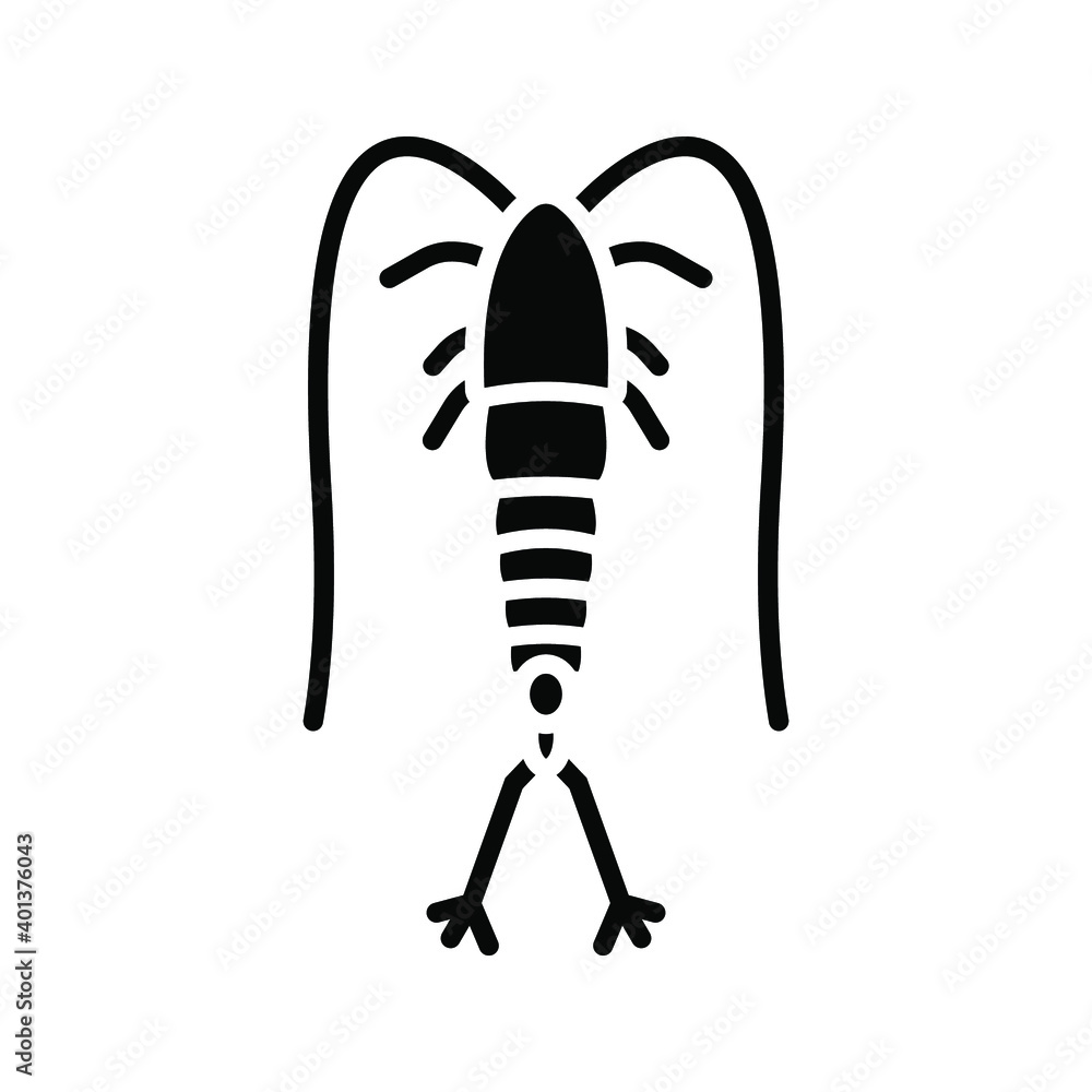 Plankton vector icon. copepod icon. animal sign. vector illustration ...