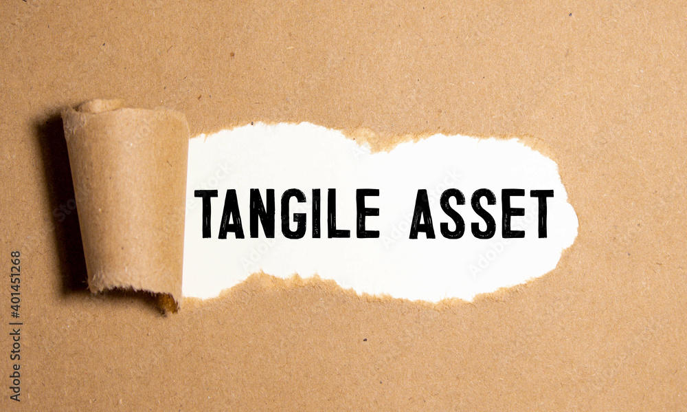 Tangible Asset text written on a torn paper Stock Photo | Adobe Stock