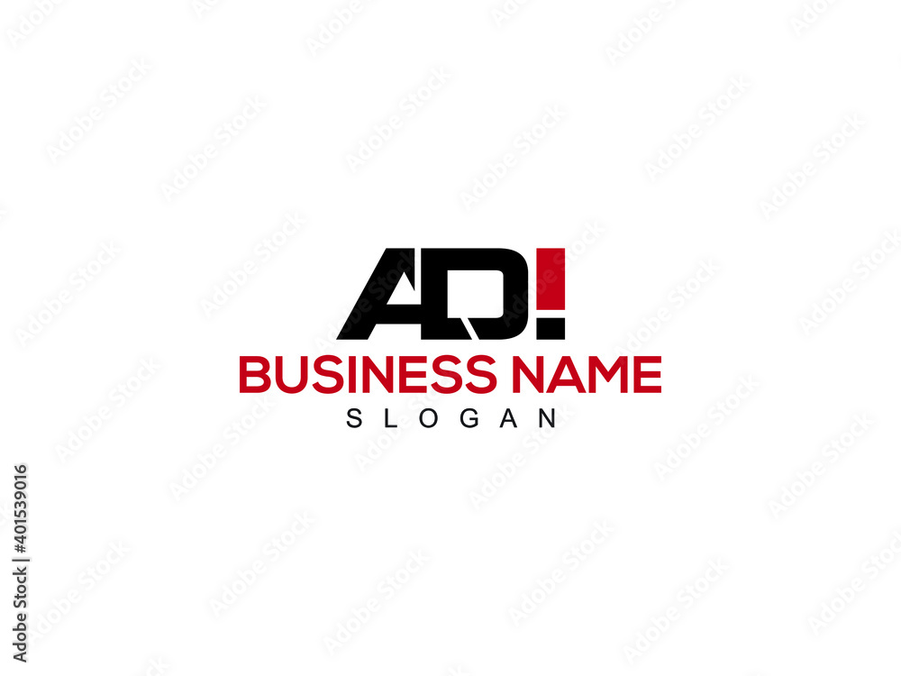 ADI Letter Logo, adi logo design for all kid of use Stock Vector ...