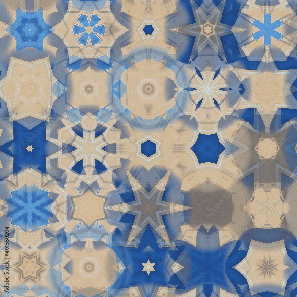 photograph of swimming pool area transformed into variations of ...