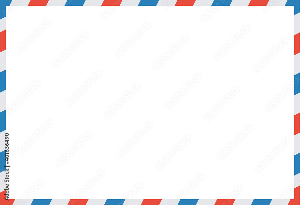 Post card retro background. Blank post mockup template. Vector holiday ...