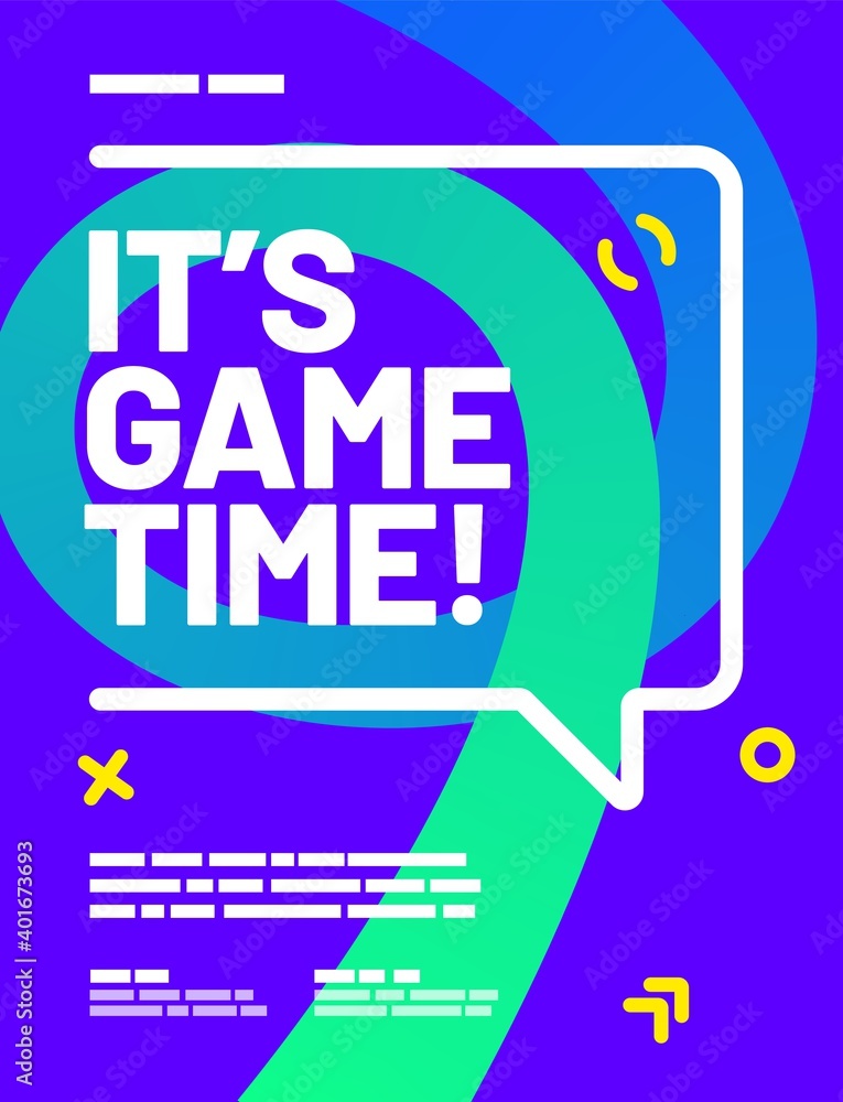 Layout design with abstract dynamic loop shape. Vector illustration for ...