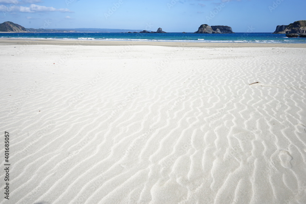 White Sand dunes at Hamada Beach in Tanegashima island, Kagoshima ...