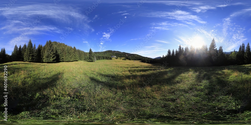 Tatra Mountains in Summer HDRI Panorama Stock Photo | Adobe Stock