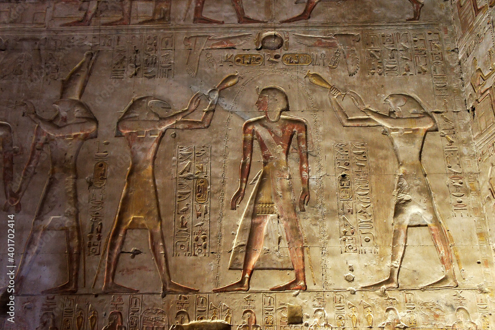 Temple of Seti I, Abydos, Temples of Ancient Egypt, Art of Ancient ...