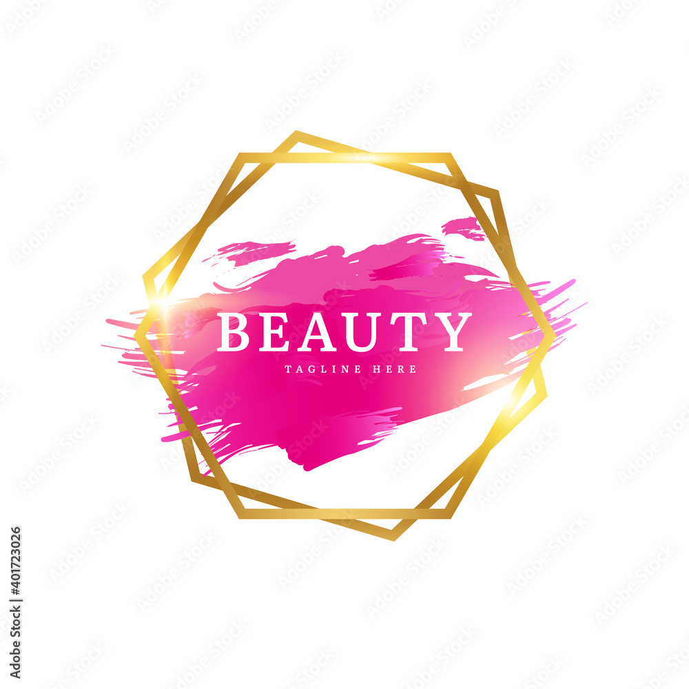 Beauty badge fashion logo. An elegant logo for beauty, fashion and ...