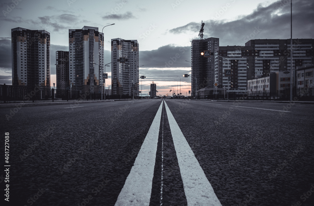 City road Stock Photo | Adobe Stock