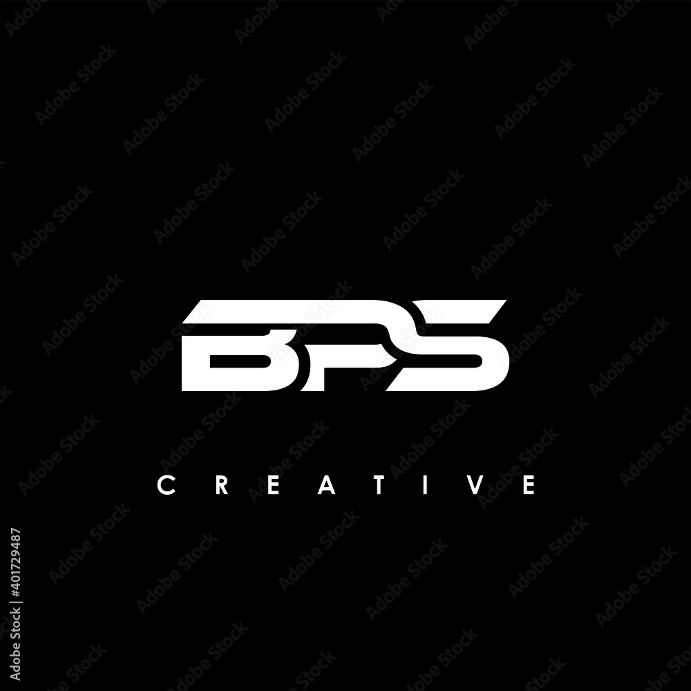 BPS Letter Initial Logo Design Template Vector Illustration Stock ...