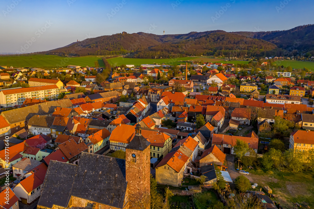 Foto de Kelbra (Kyffhäuser) in Sachsen Anhalt | Luftbilder von der ...