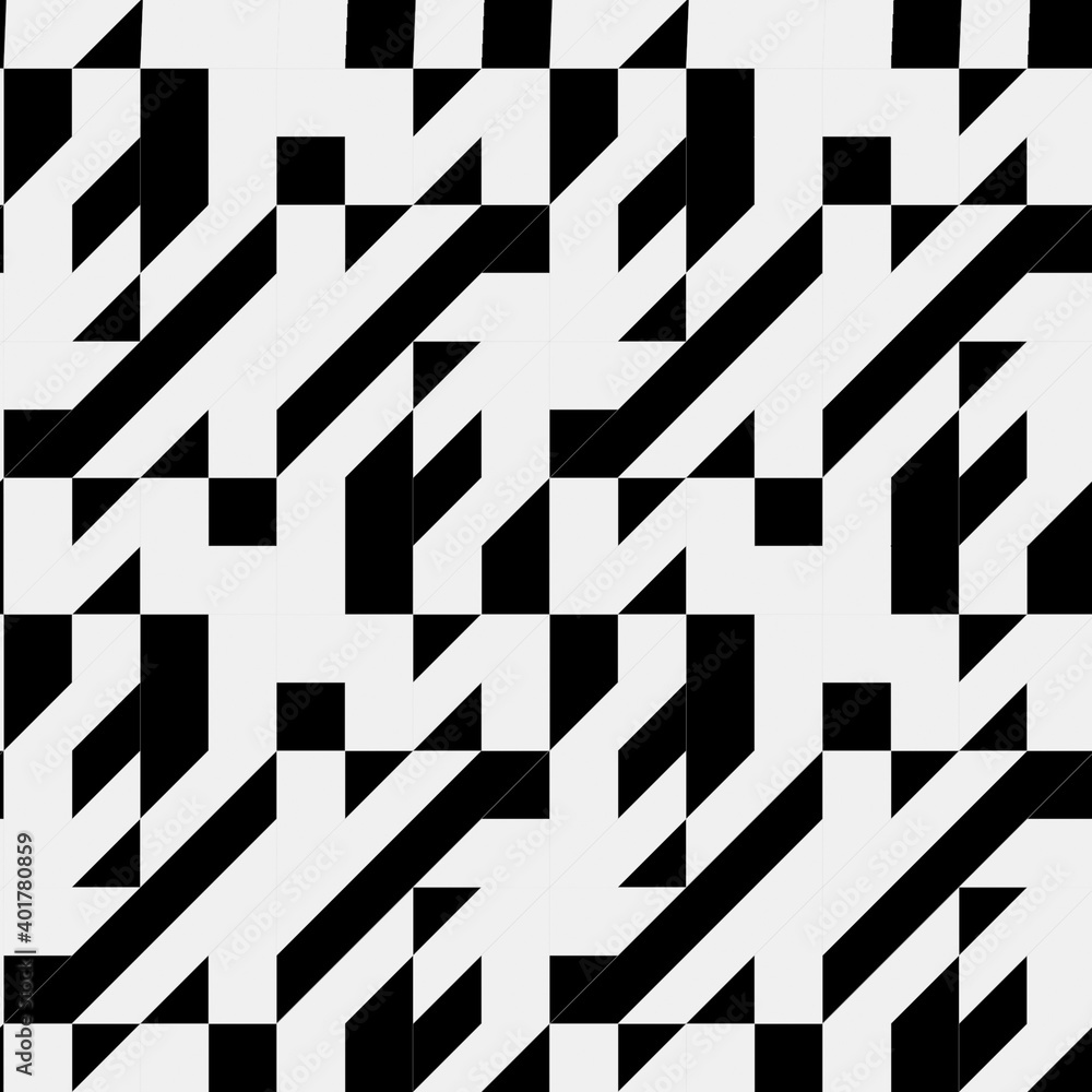 seamless black and white patterns. Stock Illustration | Adobe Stock