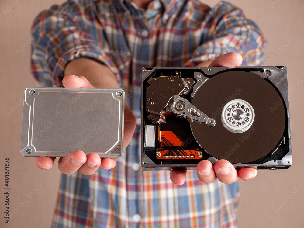 different types of computer drives, hard disk drives and SSD drives of ... different types of computer drives, hard disk drives and SSD drives of ...