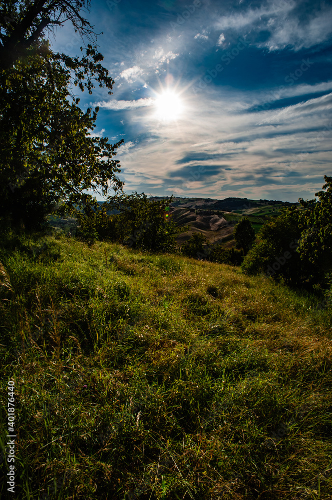 Pomeriggio sulle colline bolognesi, Castelletto di Serravalle, panorami ...
