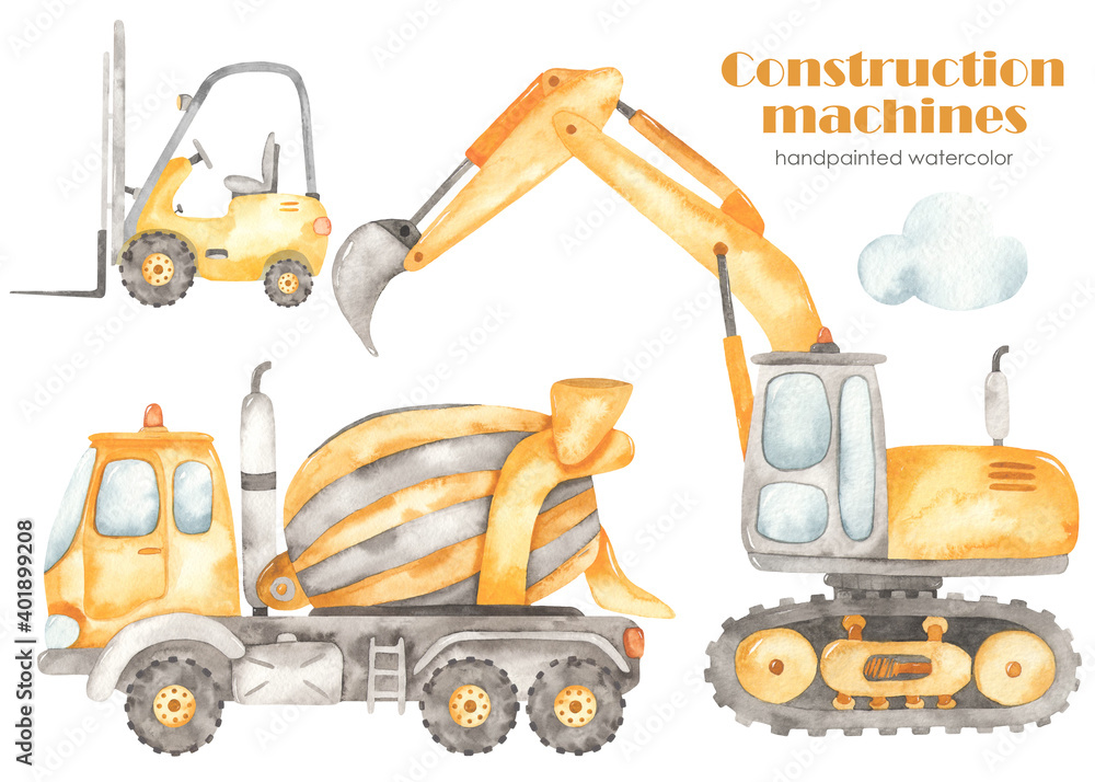 Concrete Construction Clipart
