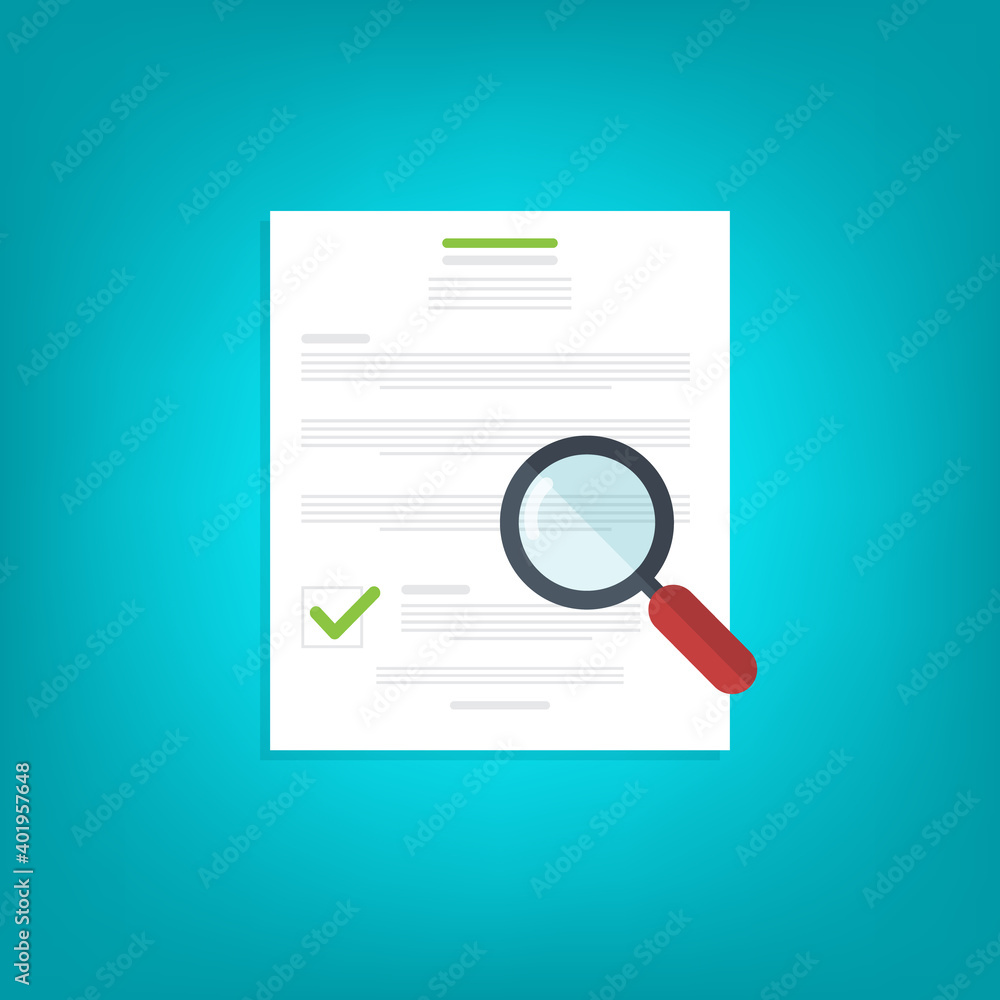 Document, contract review, analysis, inspection of agreement contract ...