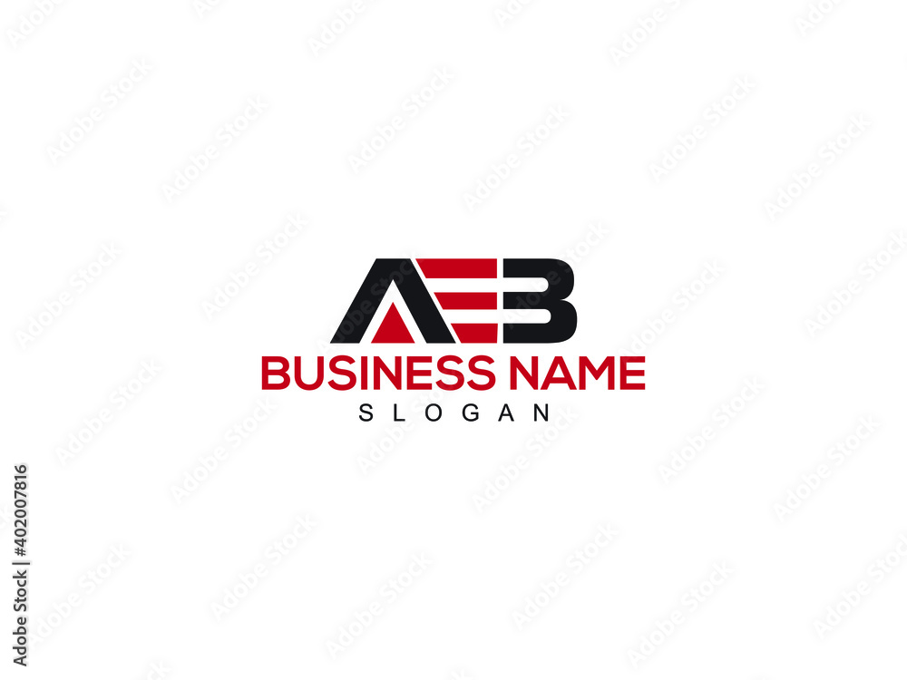 AEB Letter Logo, aeb logo icon design Stock Vector | Adobe Stock