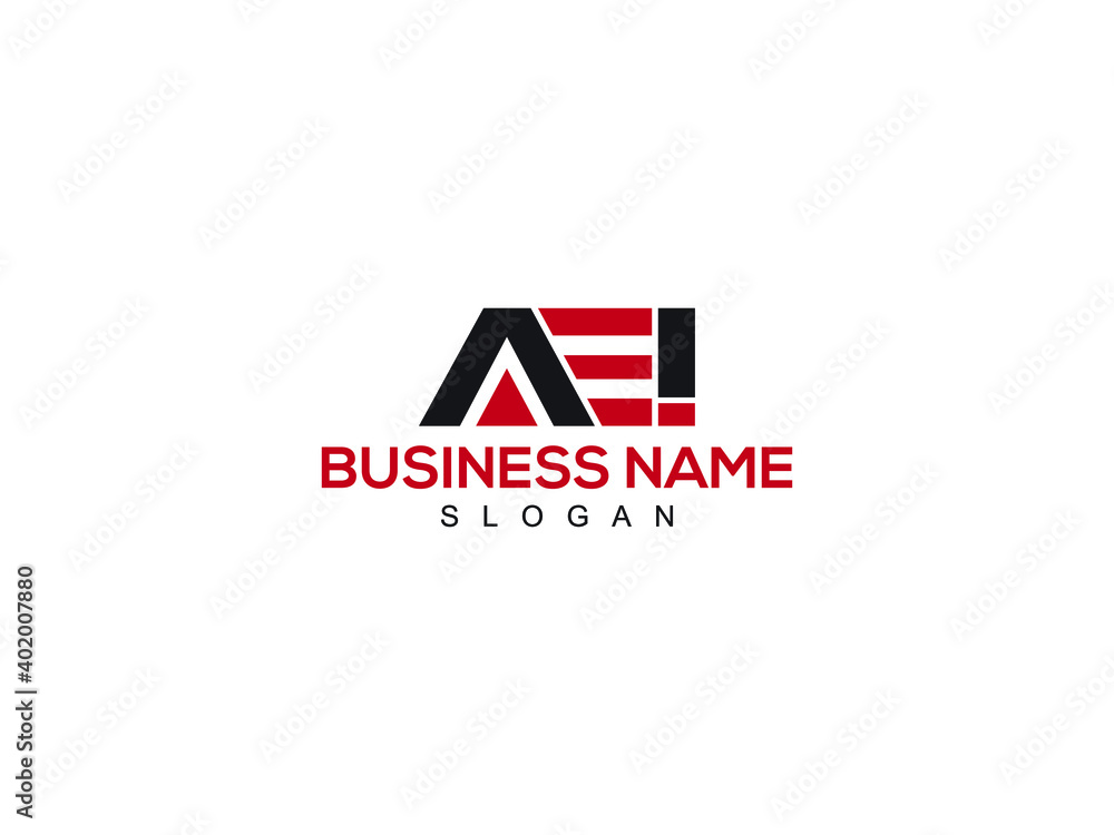 AEI Letter Logo, aei logo icon vector Stock Vector | Adobe Stock