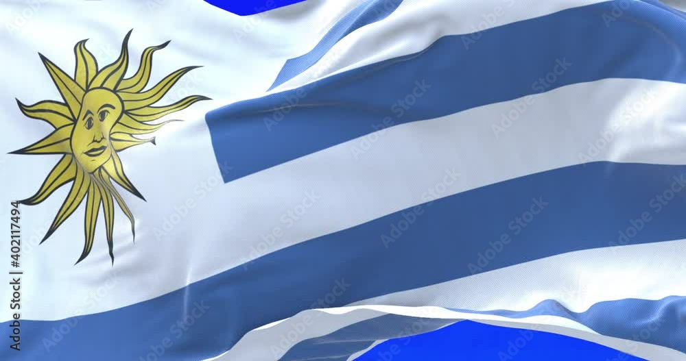 The national flag of Uruguay is one of the three official flags of ...