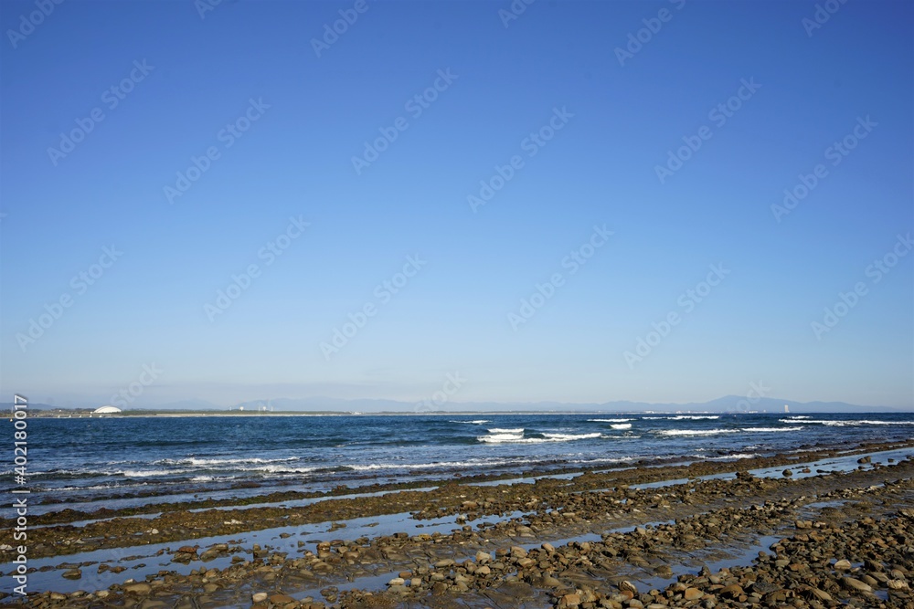 Oni no Sentakuita or Devil's Washboard, which are naturally formed ...