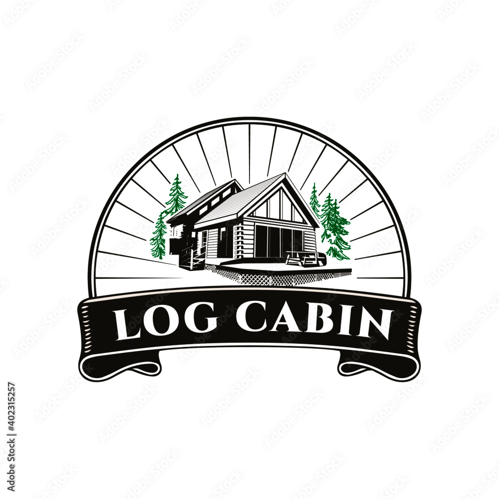 Log Cabin Logo