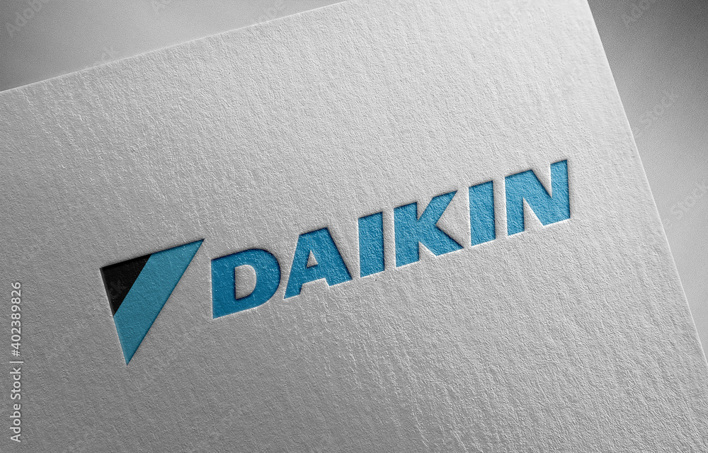 daikin-2 on paper texture Stock Photo | Adobe Stock