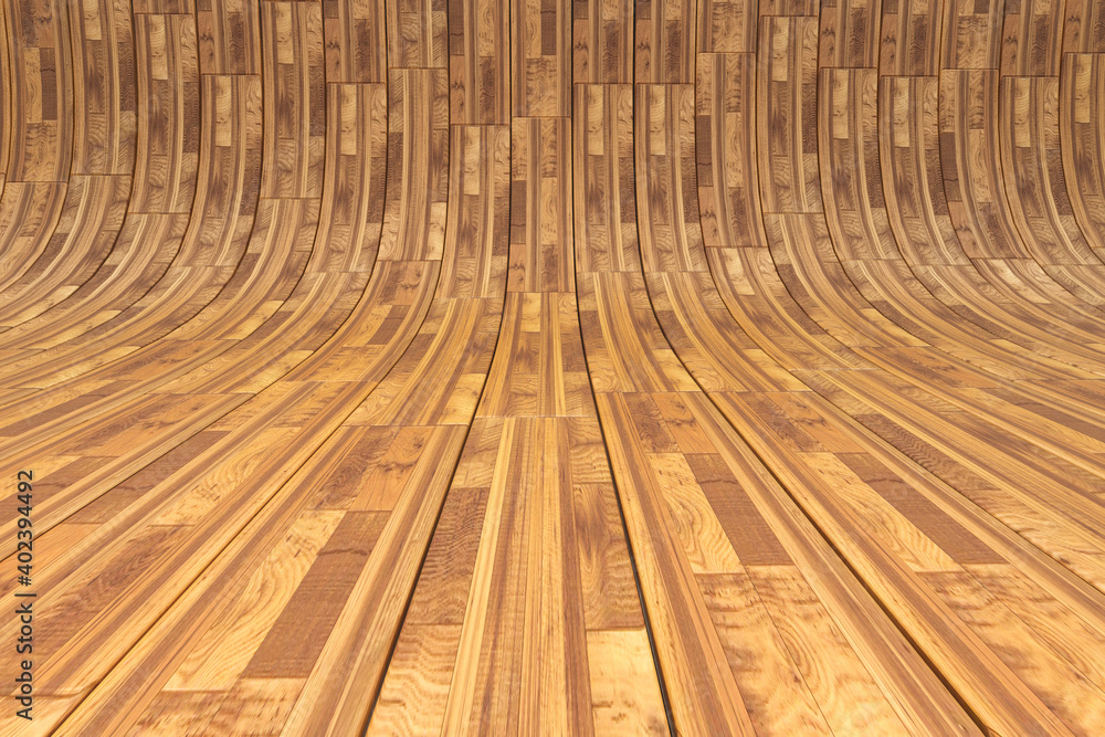 Wooden Background Curved. Wood texture surface. Plano de fundo curvado ...
