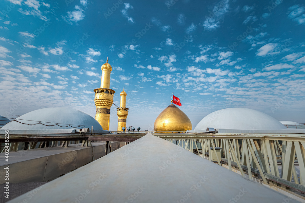 Imam Hussein Ibn Ali Ibn Abi Talib's wife in Karbala, Iraq Stock Photo ...