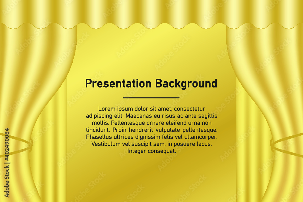 Gold Presentation background, Abstract gold background for Presentation ...