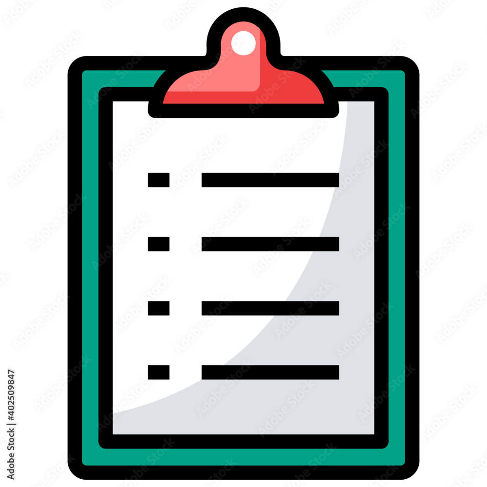 Task List Stock Vector | Adobe Stock