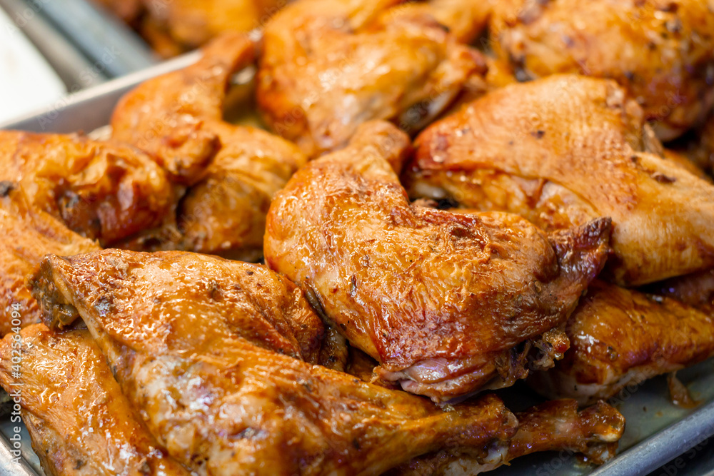 pollo fritos, alimento al parrilla foto de Stock | Adobe Stock