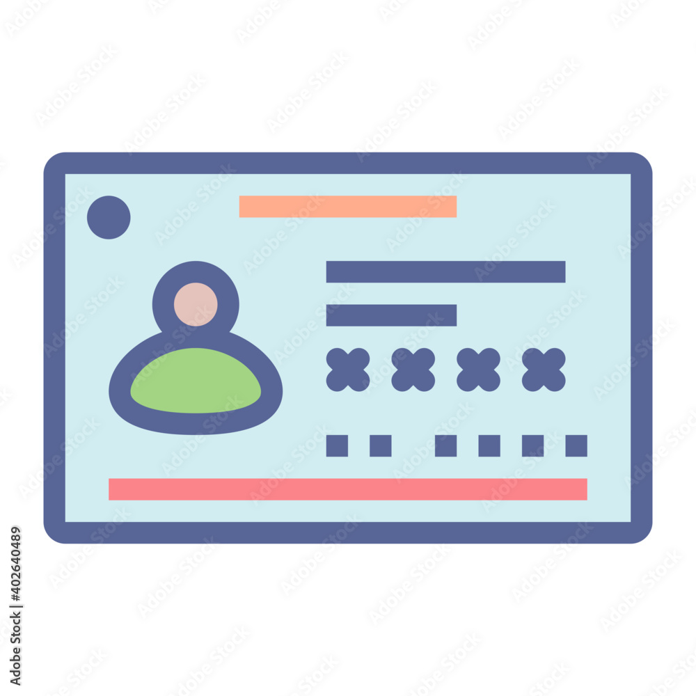 id proof Stock Vector | Adobe Stock